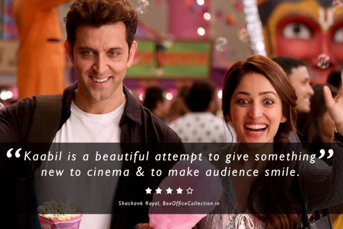 Kaabil Movie Review, A Beautiful Attempt to Give Something New to ...